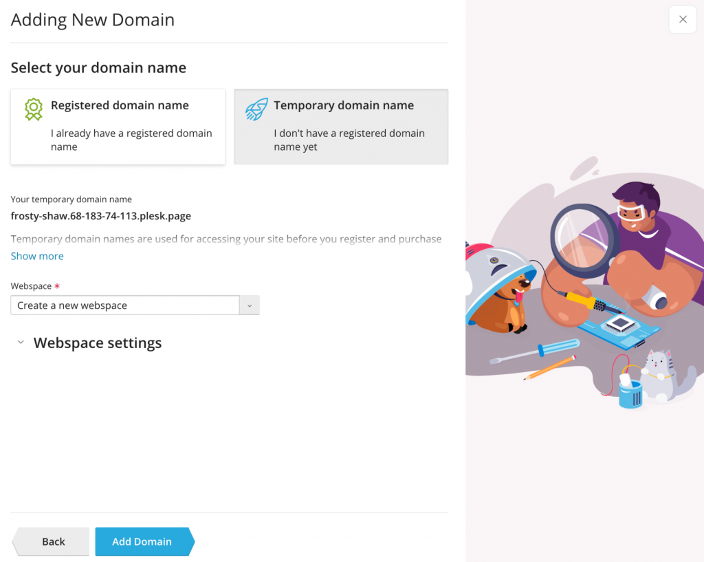 Laravel Application Hosting in Plesk - Plesk
